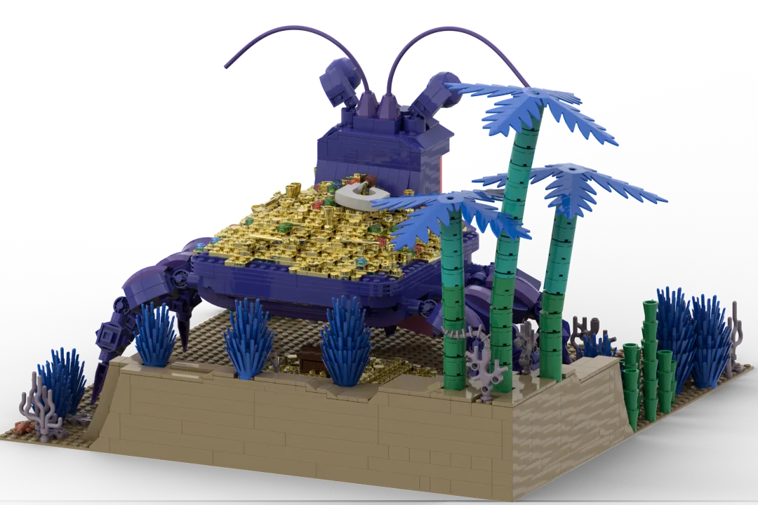Disney - Moana - Tamatoa the Crab in the Realm of Monsters | LEGO® Ideas