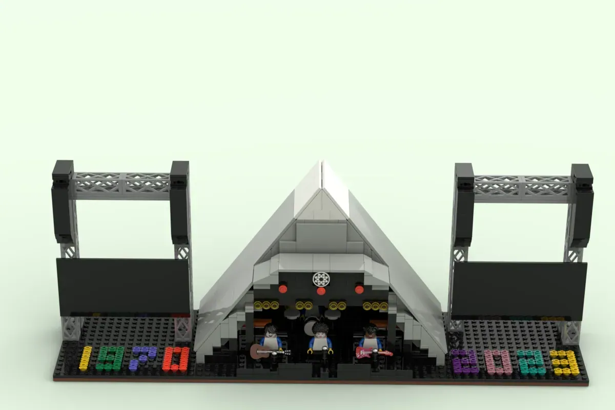 The Pyramid Stage - Glastonbury | LEGO® Ideas