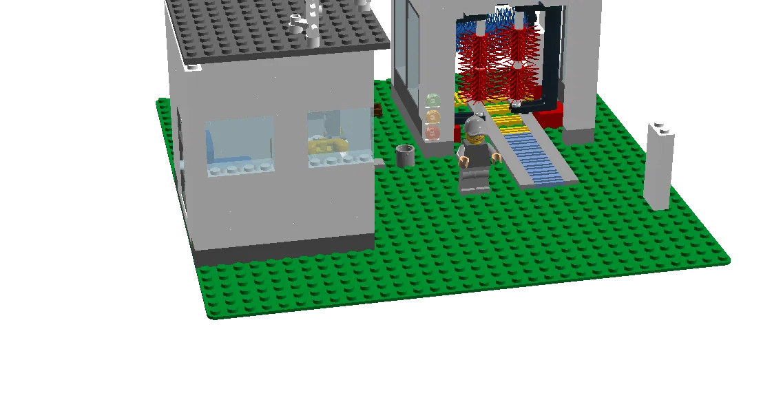 Automatic Car Wash with Attendent Booth | LEGO® Ideas