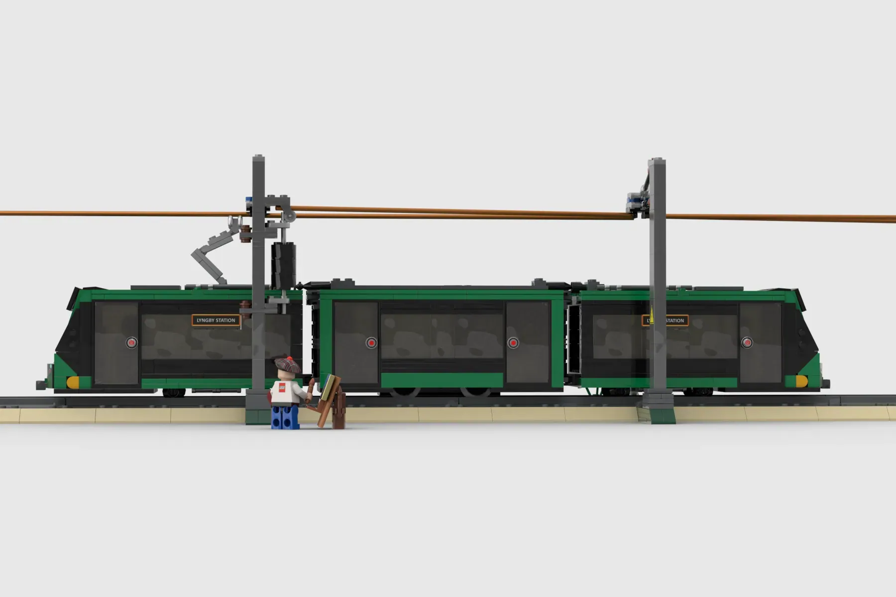 New Light Rail Train – Stud.IO | LEGO® Ideas
