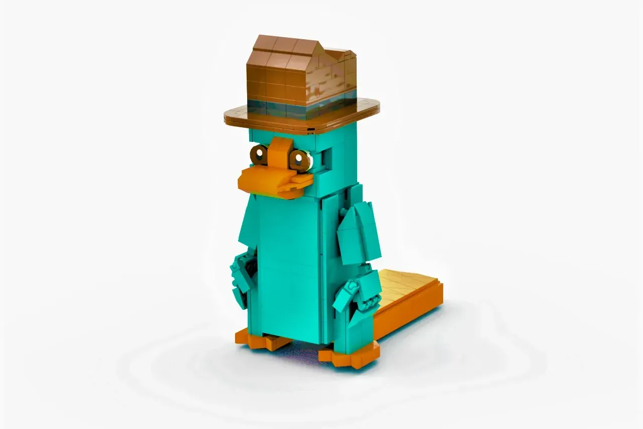 Disney's Phineas and Ferb: Perry the Platypus / Agent P | LEGO® Ideas