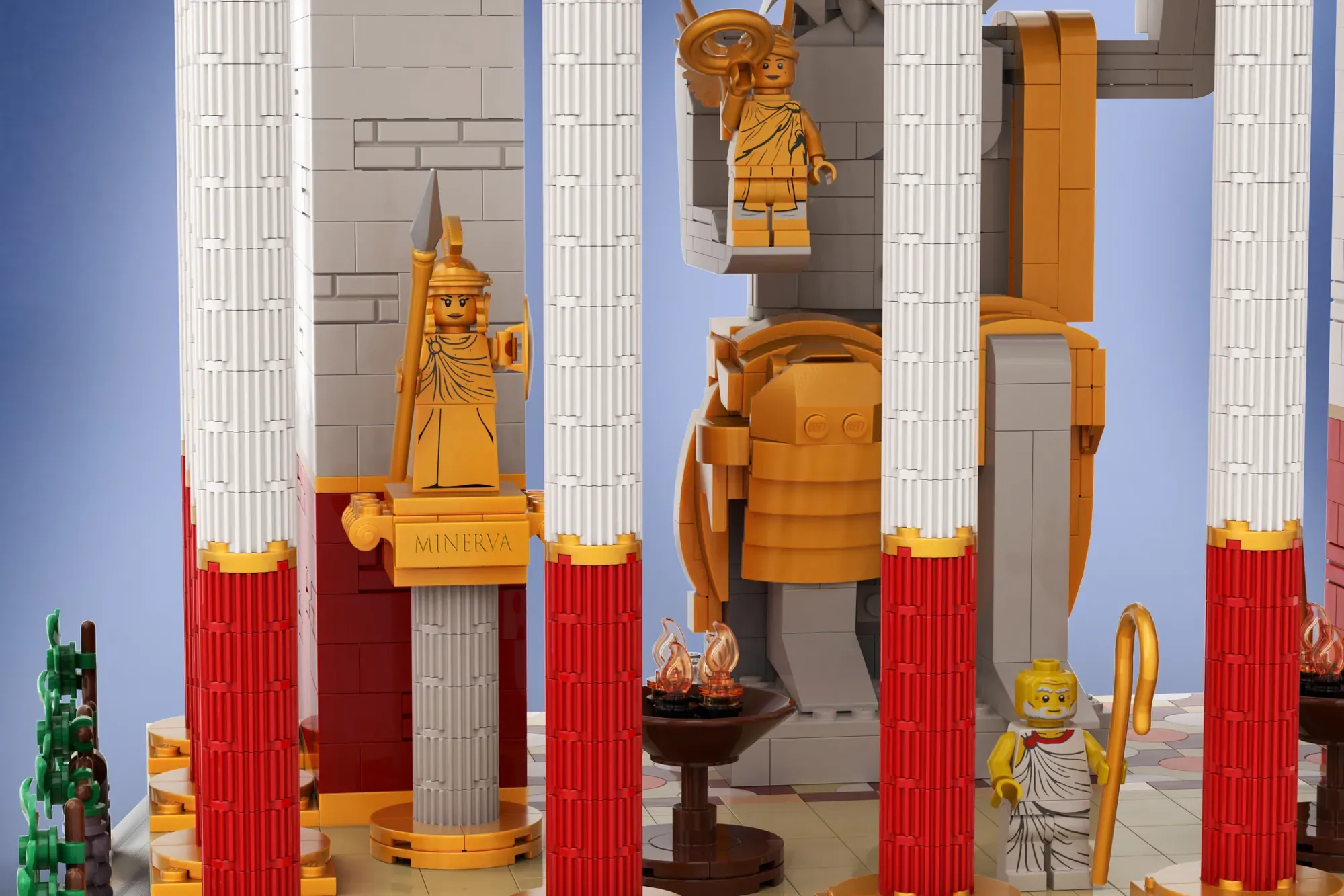 Roman Temple of Jupiter & Chariot | LEGO® Ideas