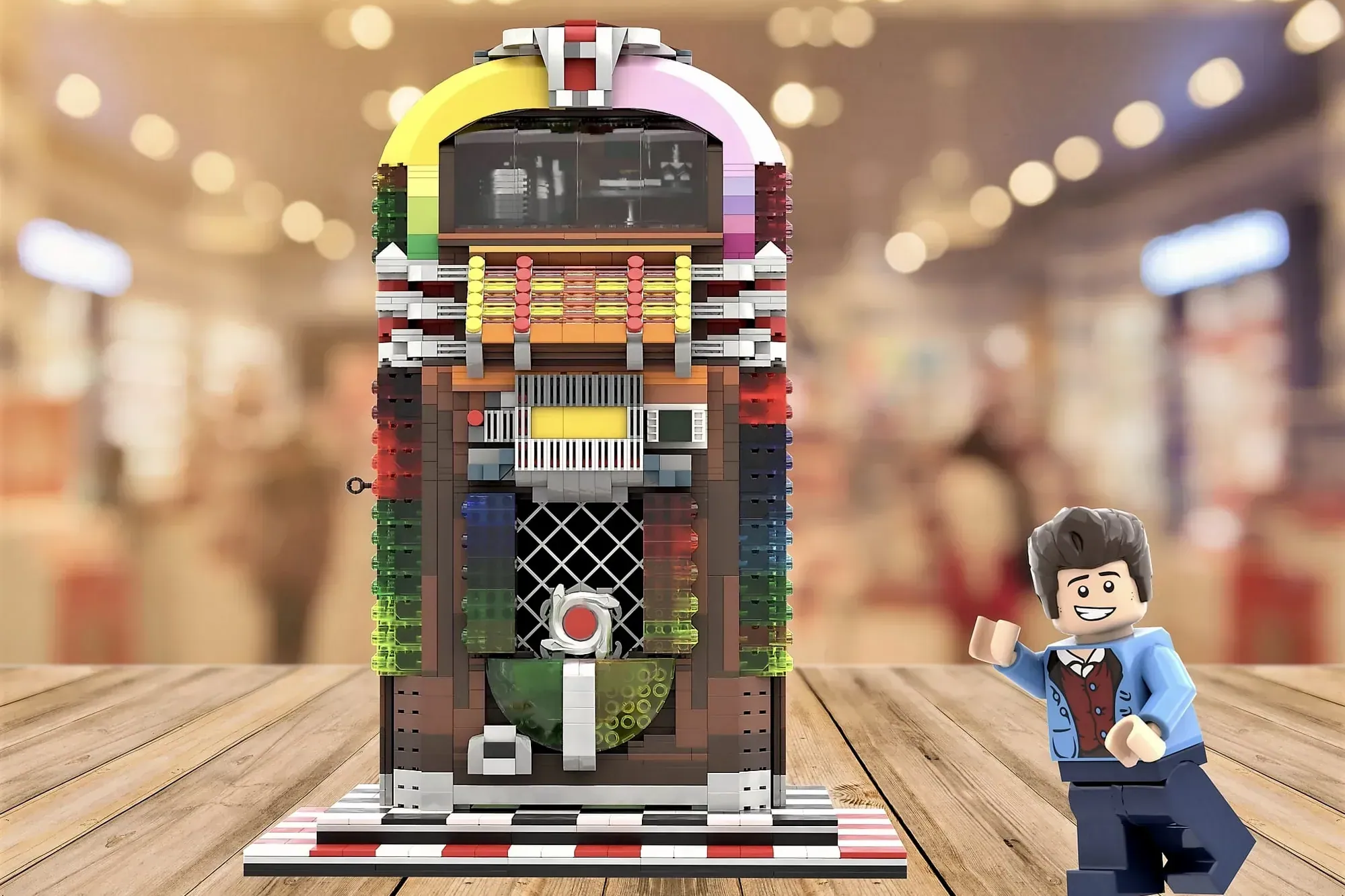 Jukebox With Bluetooth Speaker | LEGO® Ideas