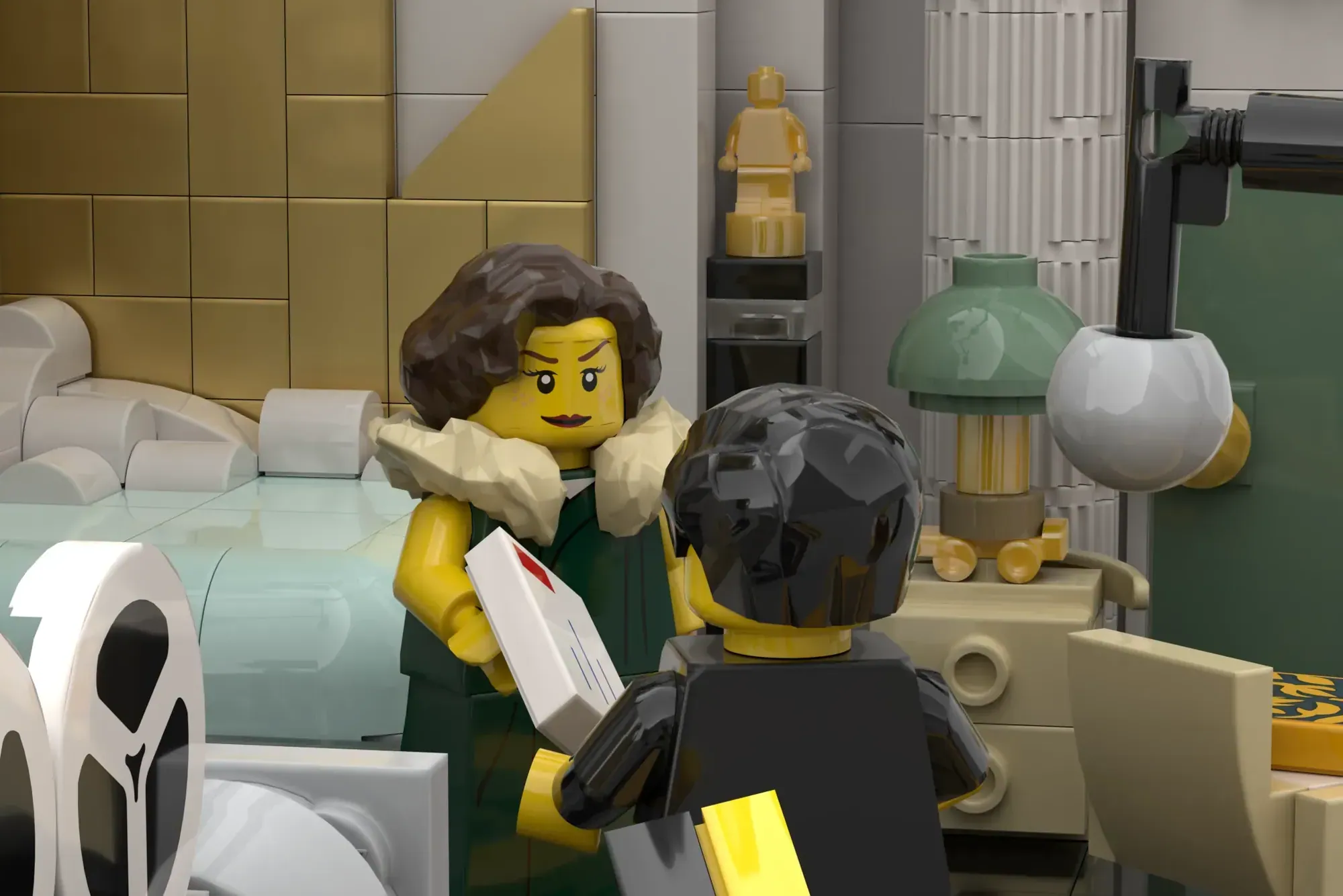 The Kiss - 1929 (Art Deco Movie Set) | LEGO® Ideas
