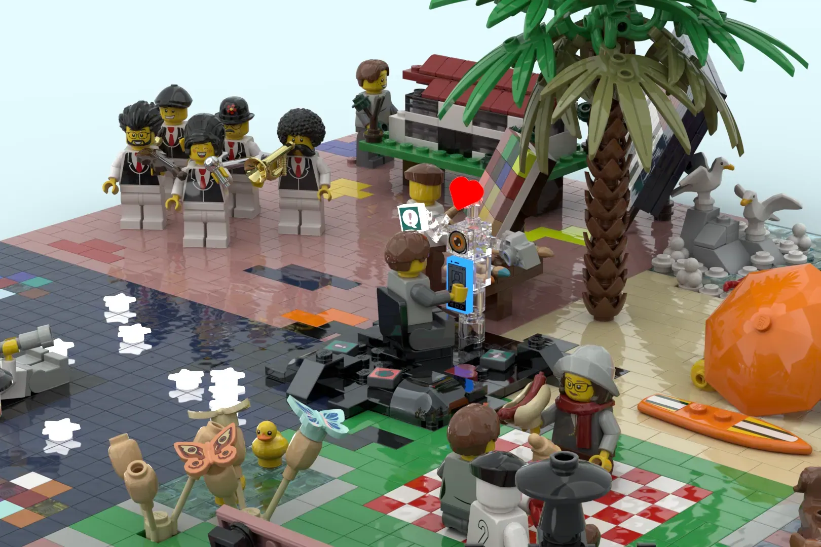 Distracted by the Algorithm | LEGO® Ideas