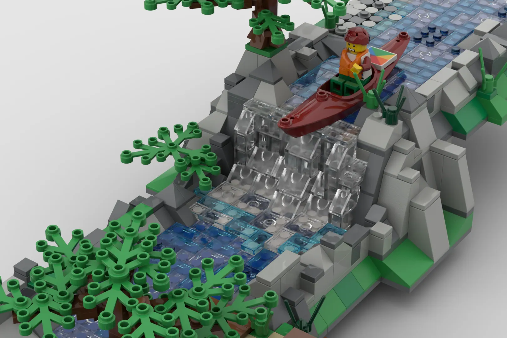 The Modular River for Kayaking | LEGO® Ideas