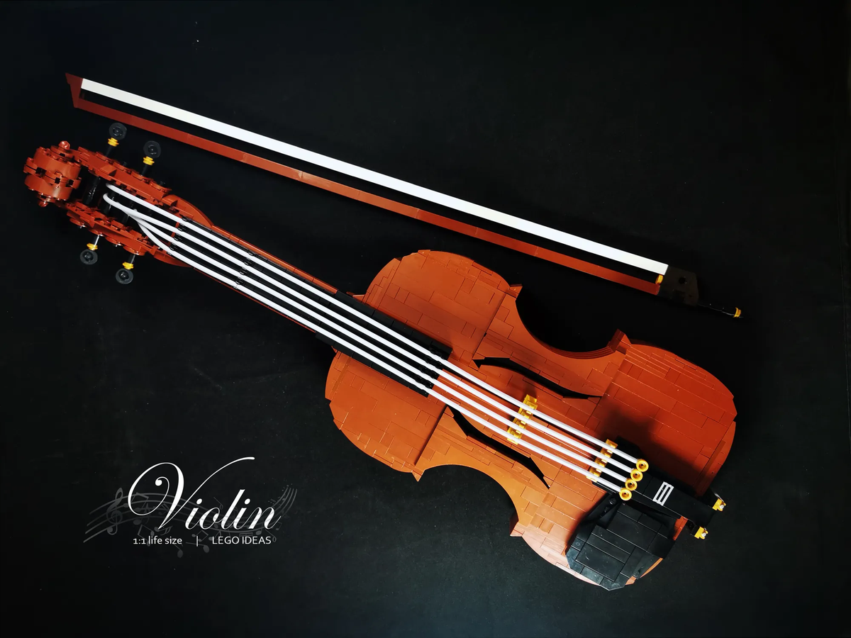 10K CLUB INTERVIEW: VIOLIN by Samuel Ho | LEGO® Ideas