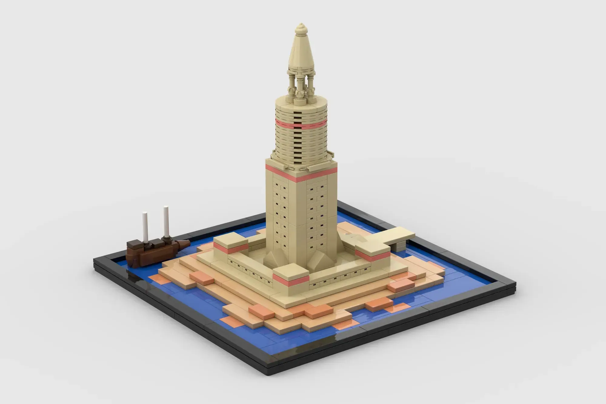 Lighthouse of Alexandria - Alexandria (EG) | LEGO® Ideas