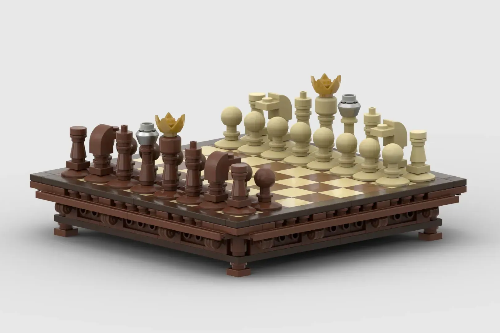 The Wooden Chessboard | LEGO® Ideas