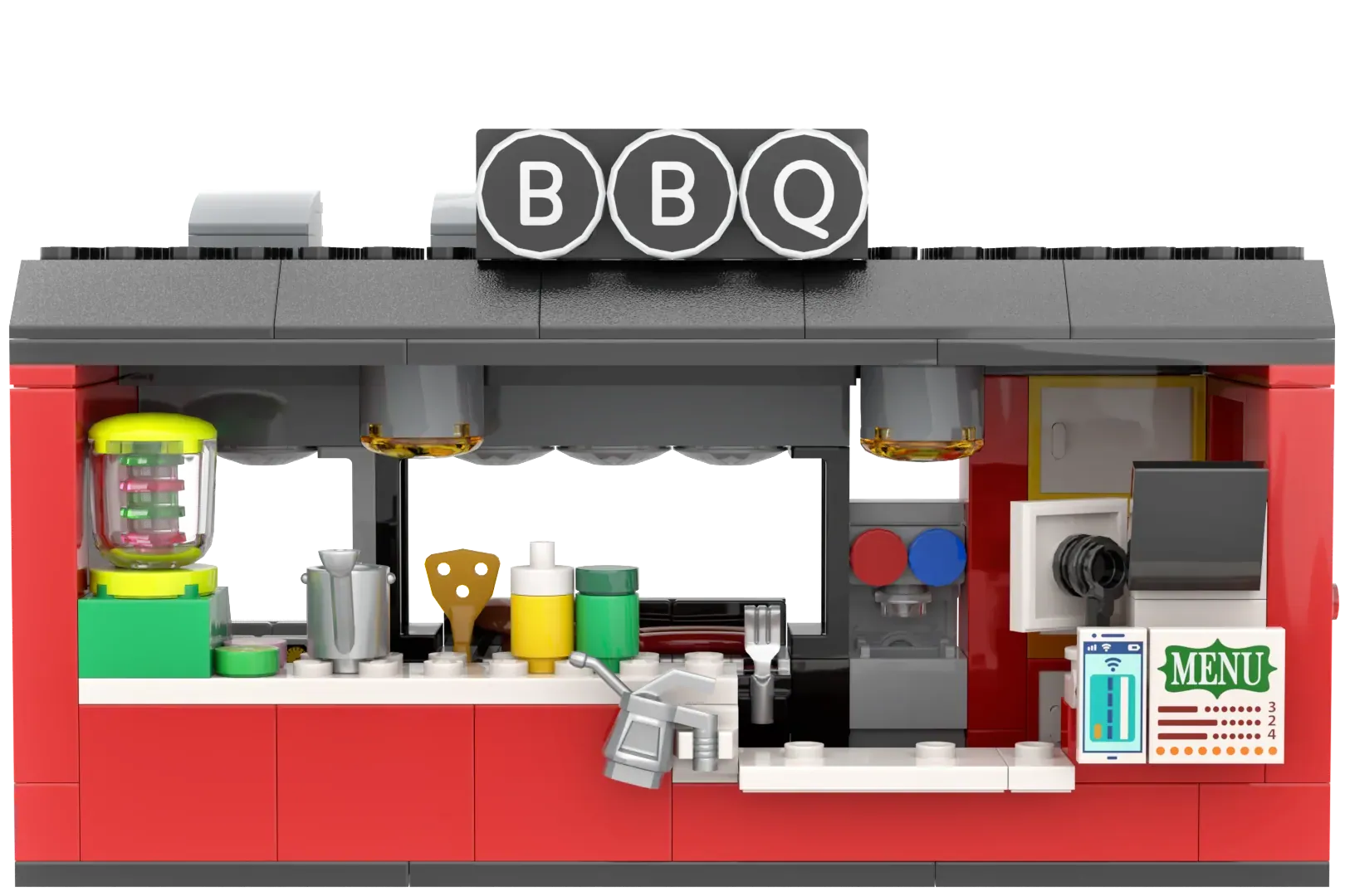 Two Guys BBQ Grill | LEGO® Ideas