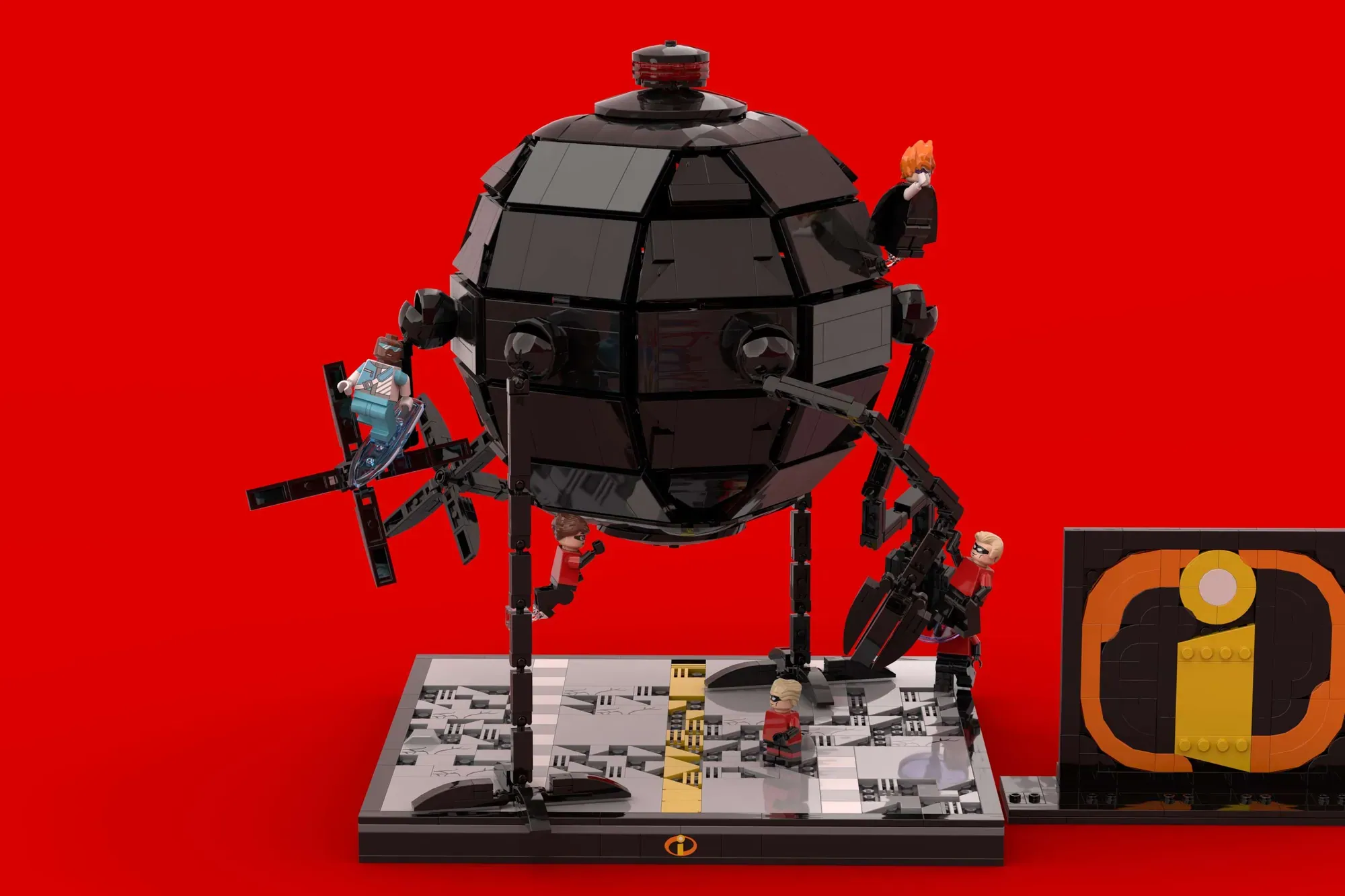 The Incredibles 20th Anniversary - The Omnidroid Battle | LEGO® Ideas
