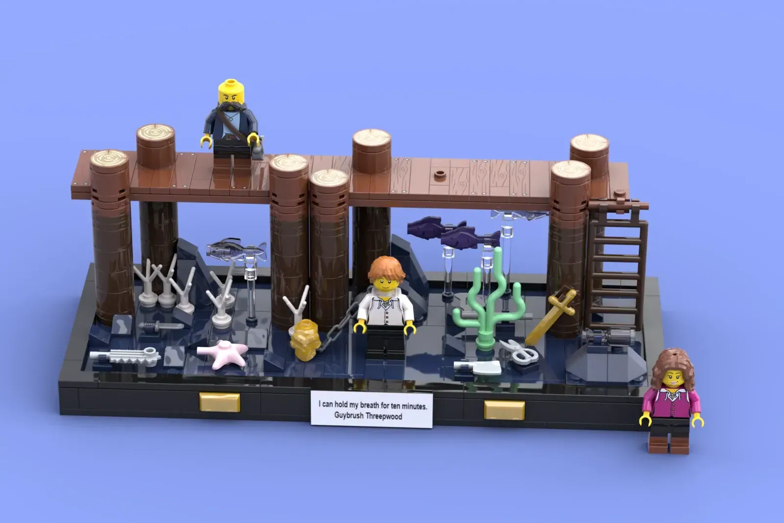 Monkey Island 1 - Guybrush Threepwood Underwater | LEGO® Ideas
