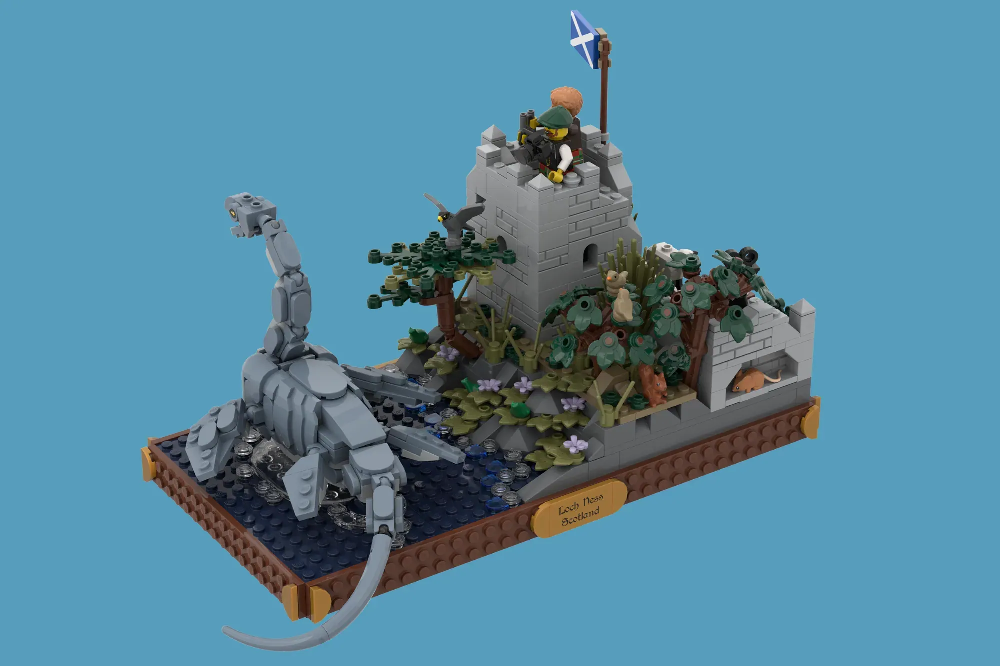 Nessie – A Loch Ness Diorama | LEGO® Ideas