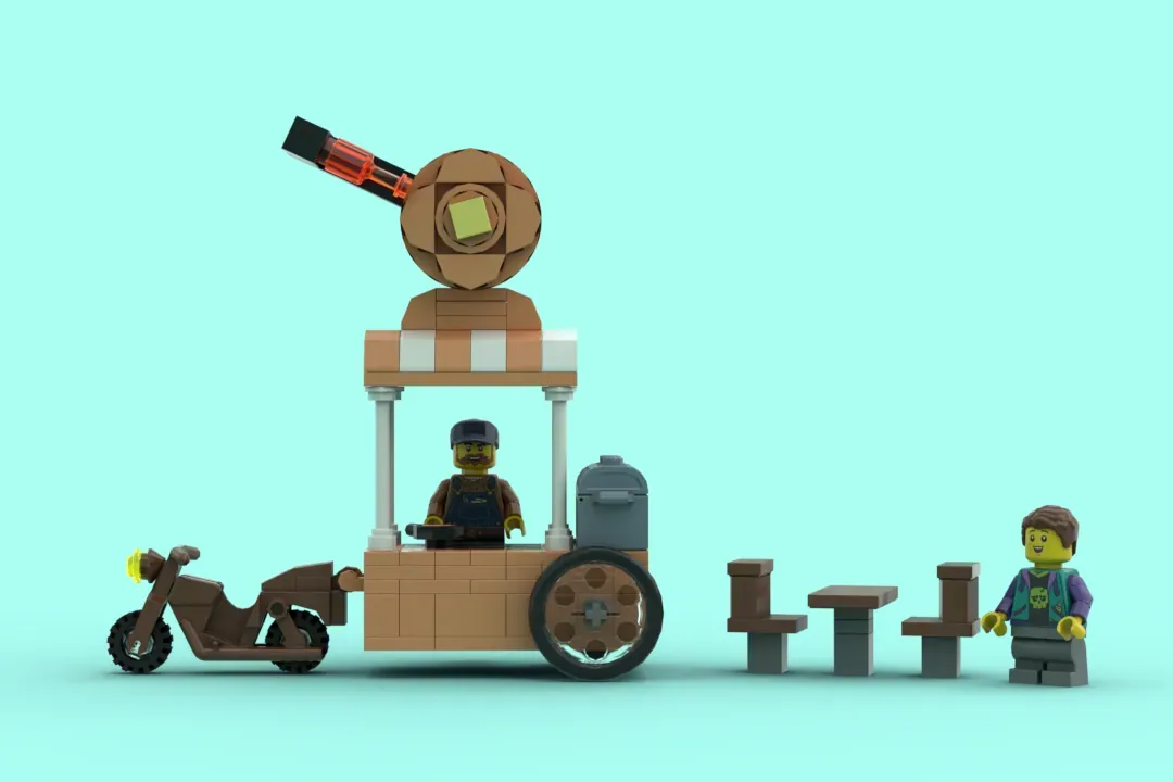 The Pancake Vendor | LEGO® Ideas