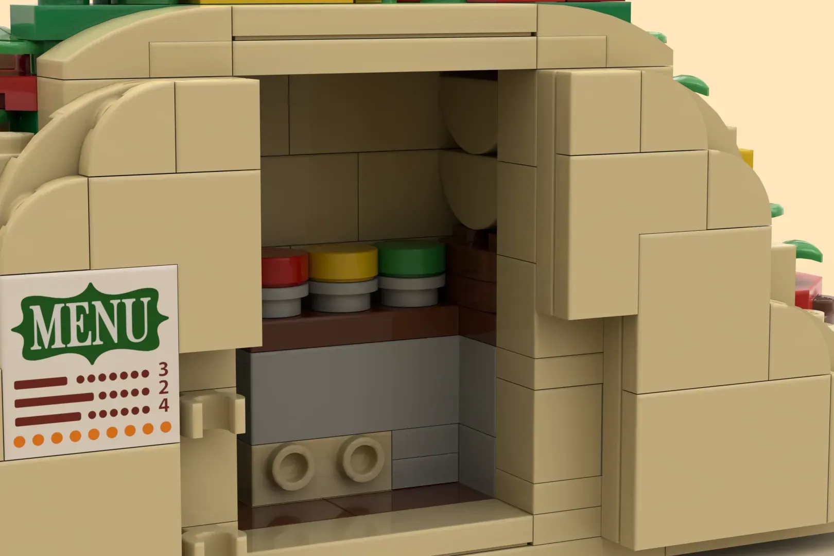 The Downtown Taco Stall | LEGO® Ideas