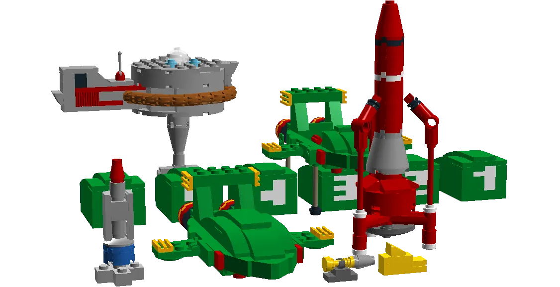 Thunderbirds - Thunderbirds 1-5 and The Mole set | LEGO® Ideas