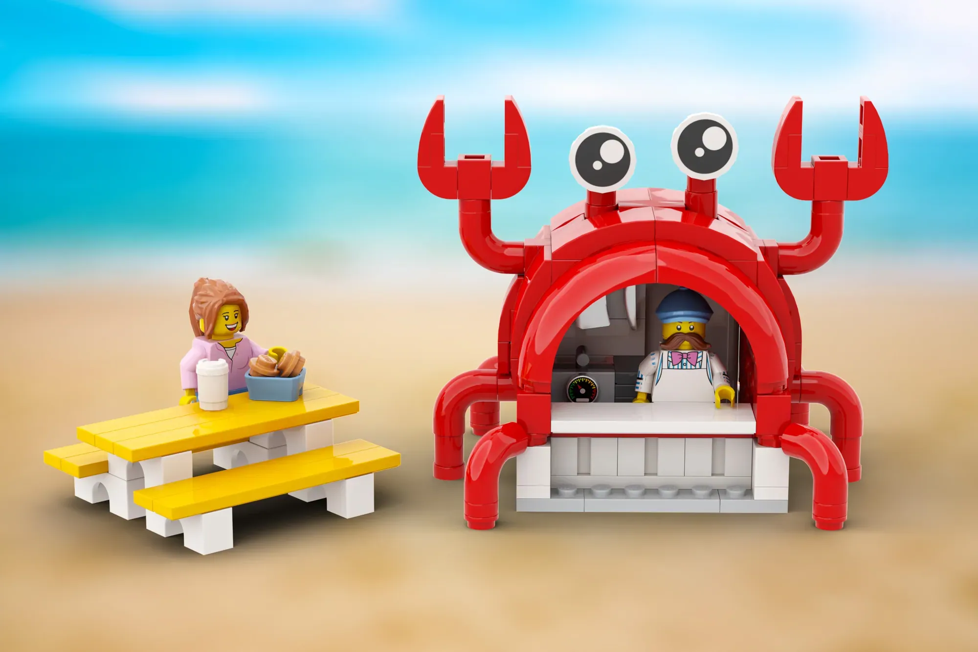 Crawly Crab Seafood Shack | LEGO® Ideas