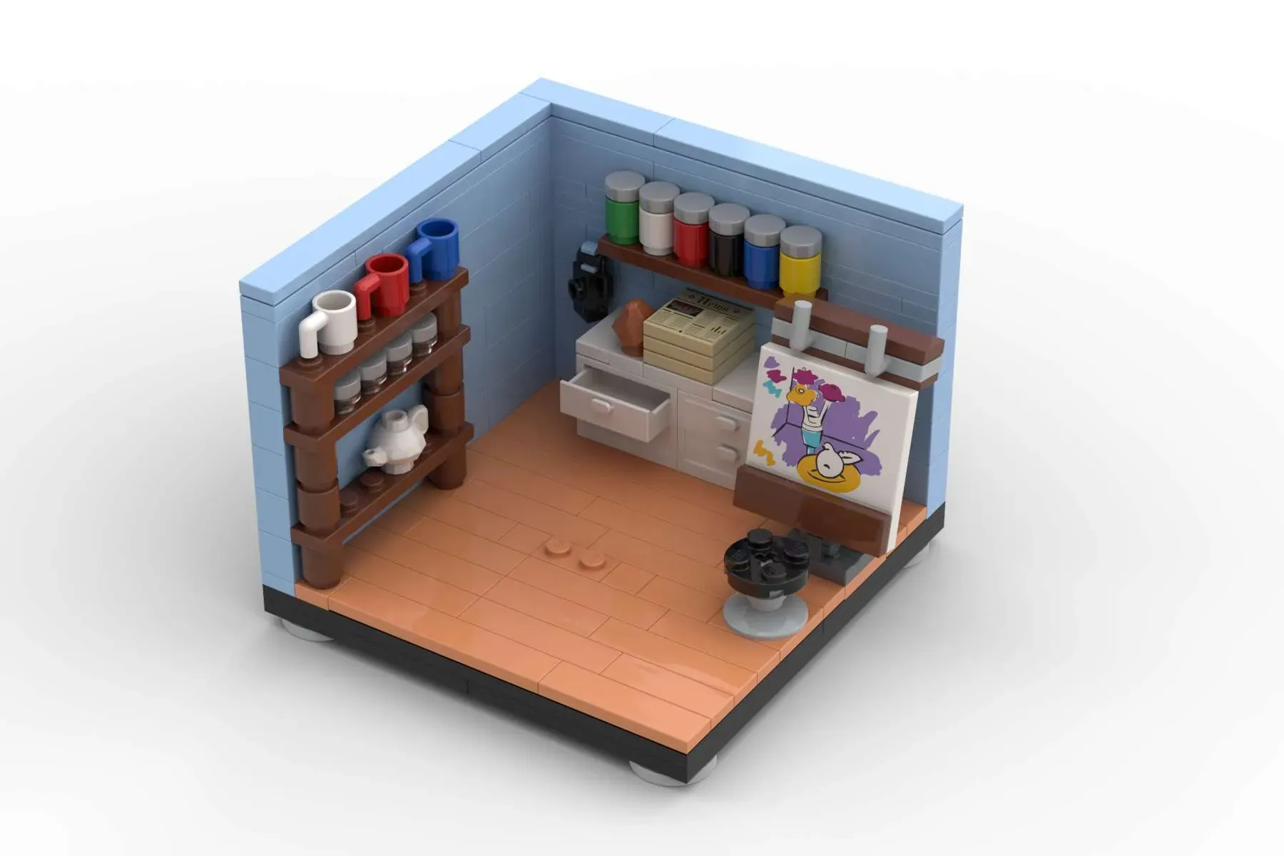 Alex's Art Studio | LEGO® Ideas