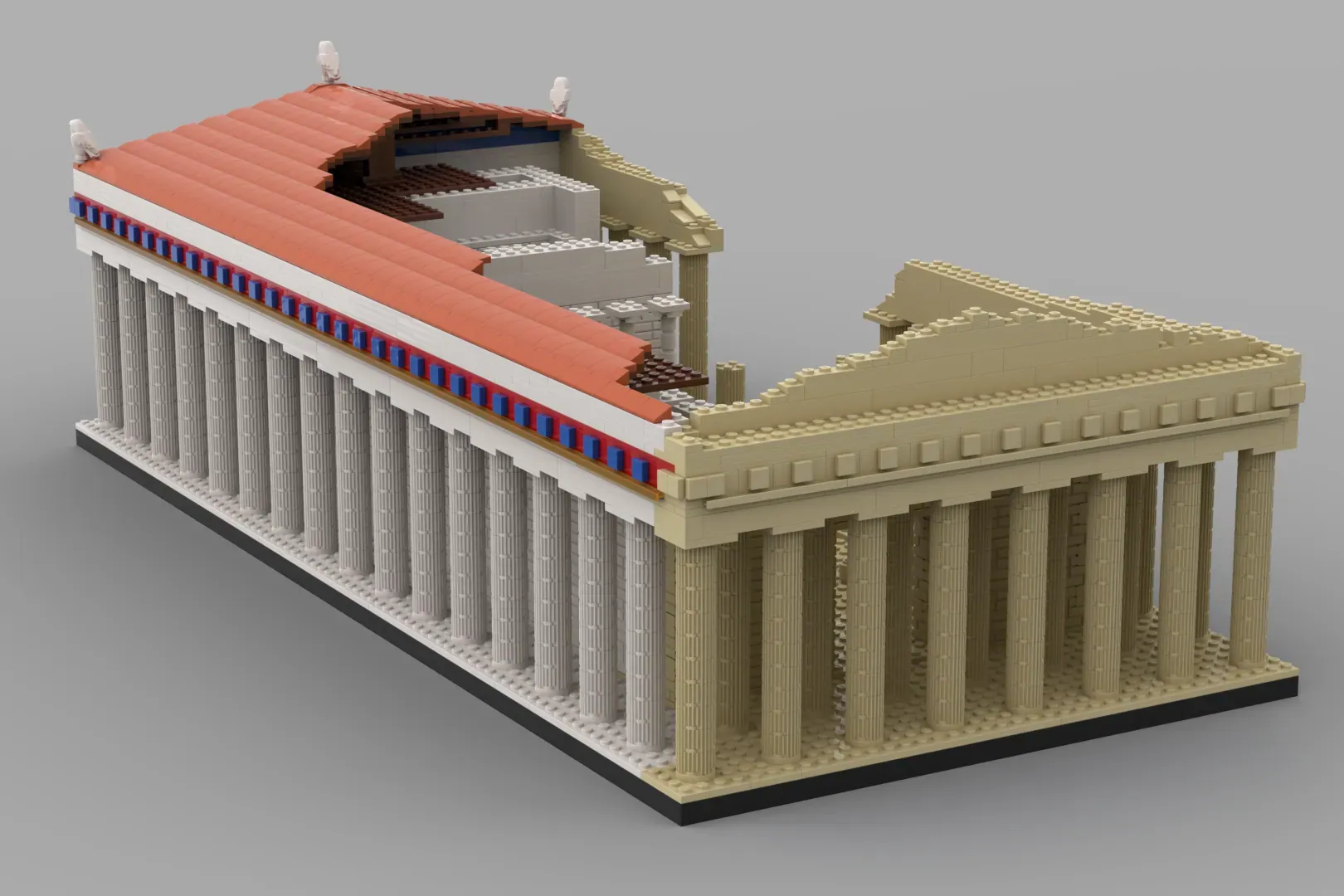 Parthenon: Now and Then | LEGO® Ideas