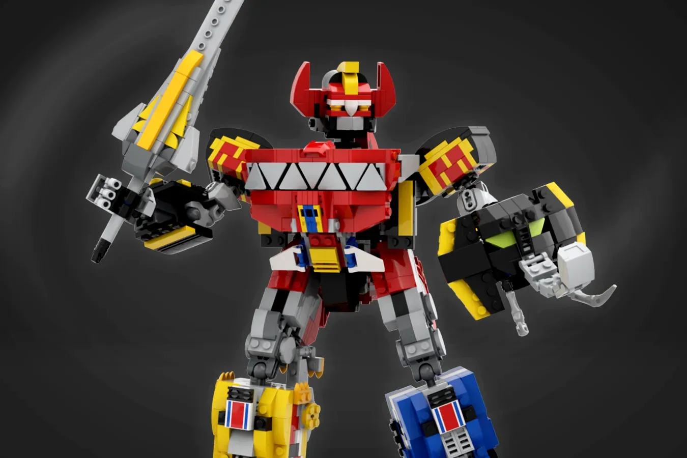Go Go Power Rangers! Lego Megazord | LEGO® Ideas