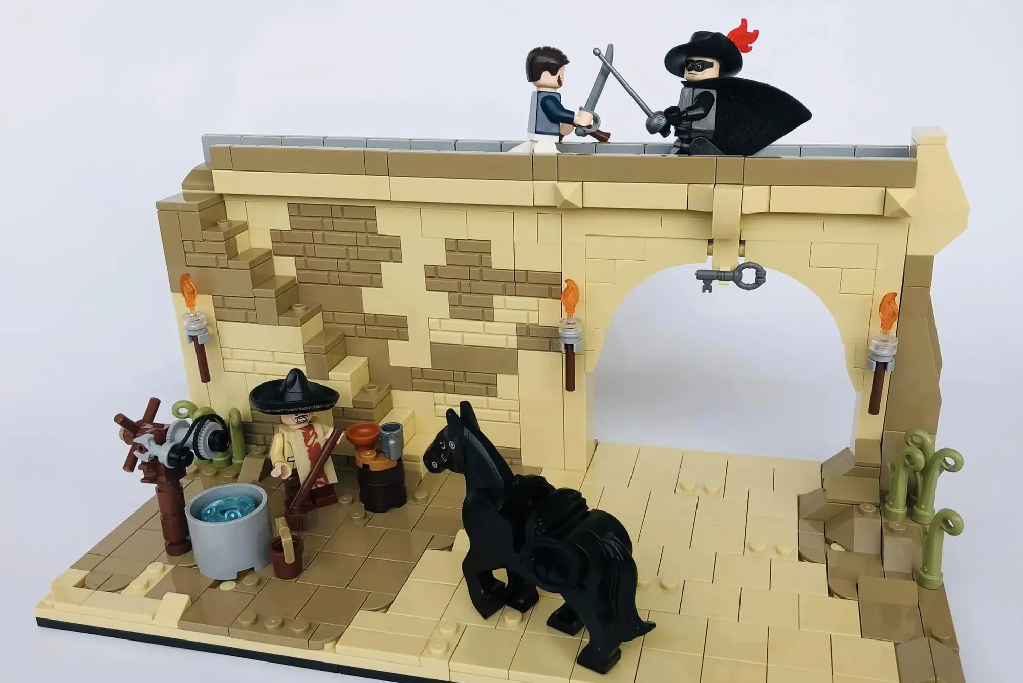 Zorro & the Key to the Villa | LEGO® Ideas
