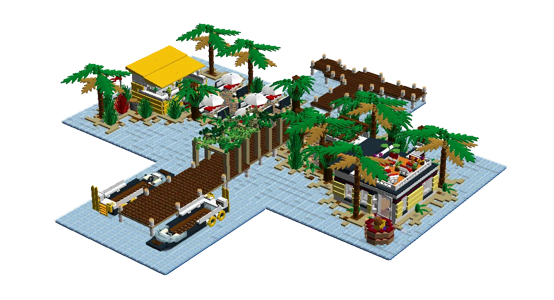 Maldive Resort Centre | LEGO® Ideas