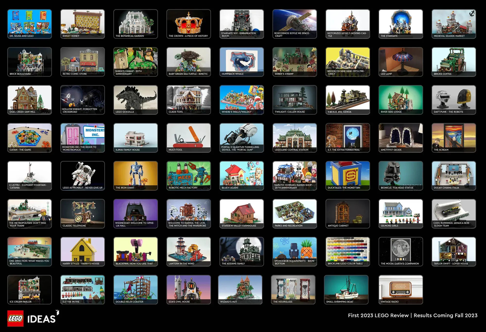 First 2023 Review Results - Coming Soon! | LEGO® Ideas