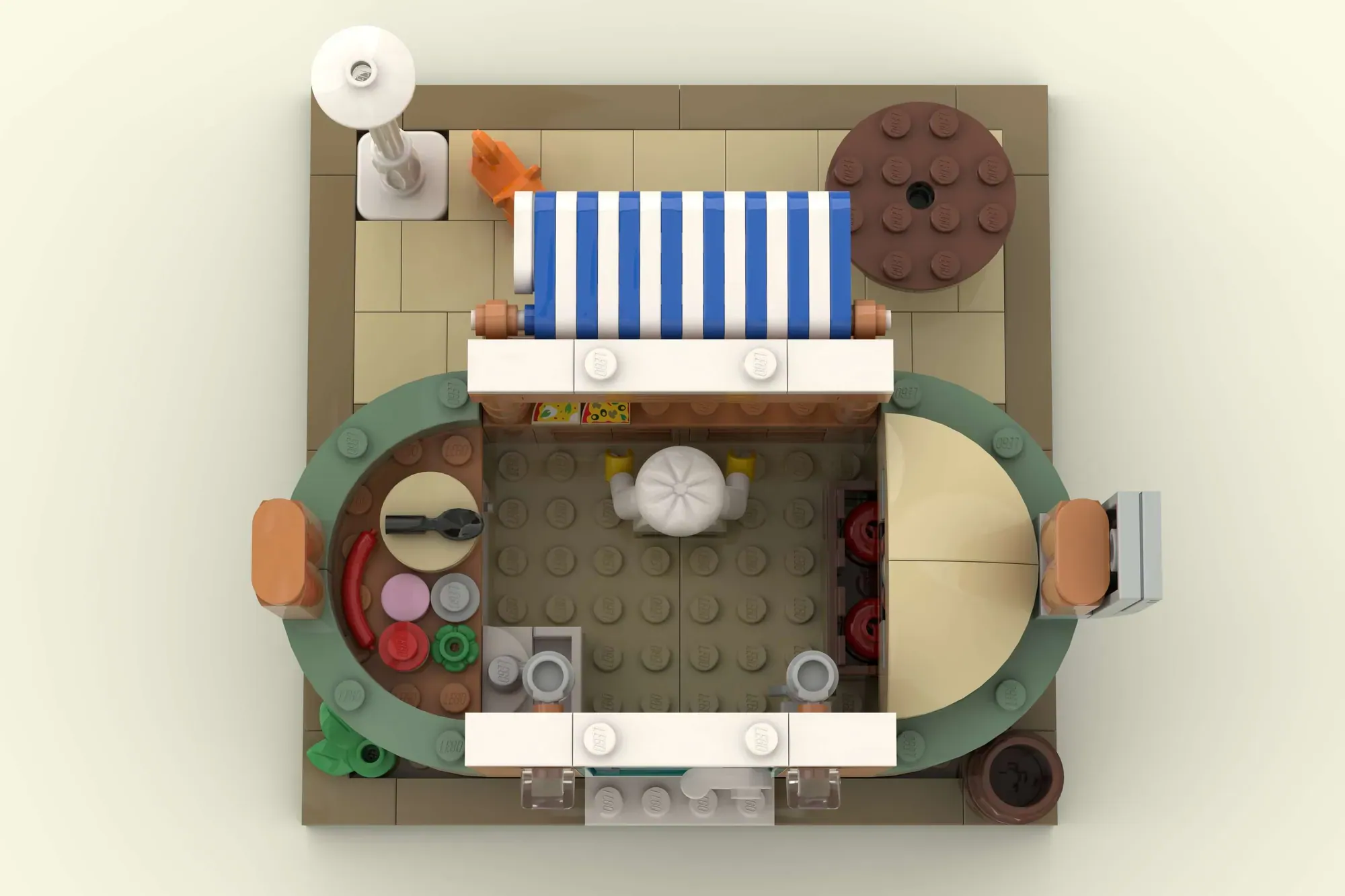 The Cheesy Drip Pizza Pod | LEGO® Ideas