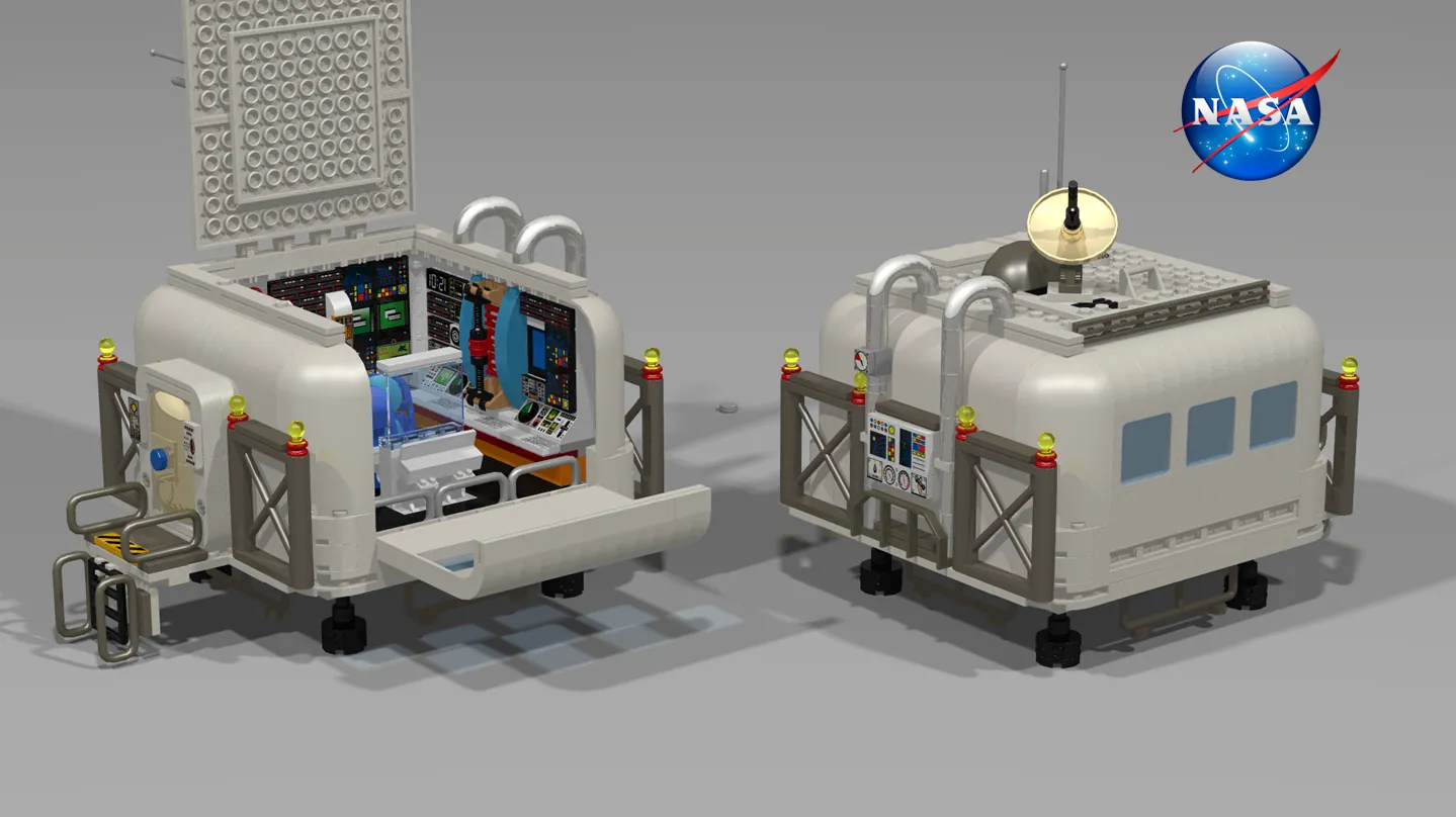 MARS BASE (Modular with interiors) | LEGO® Ideas