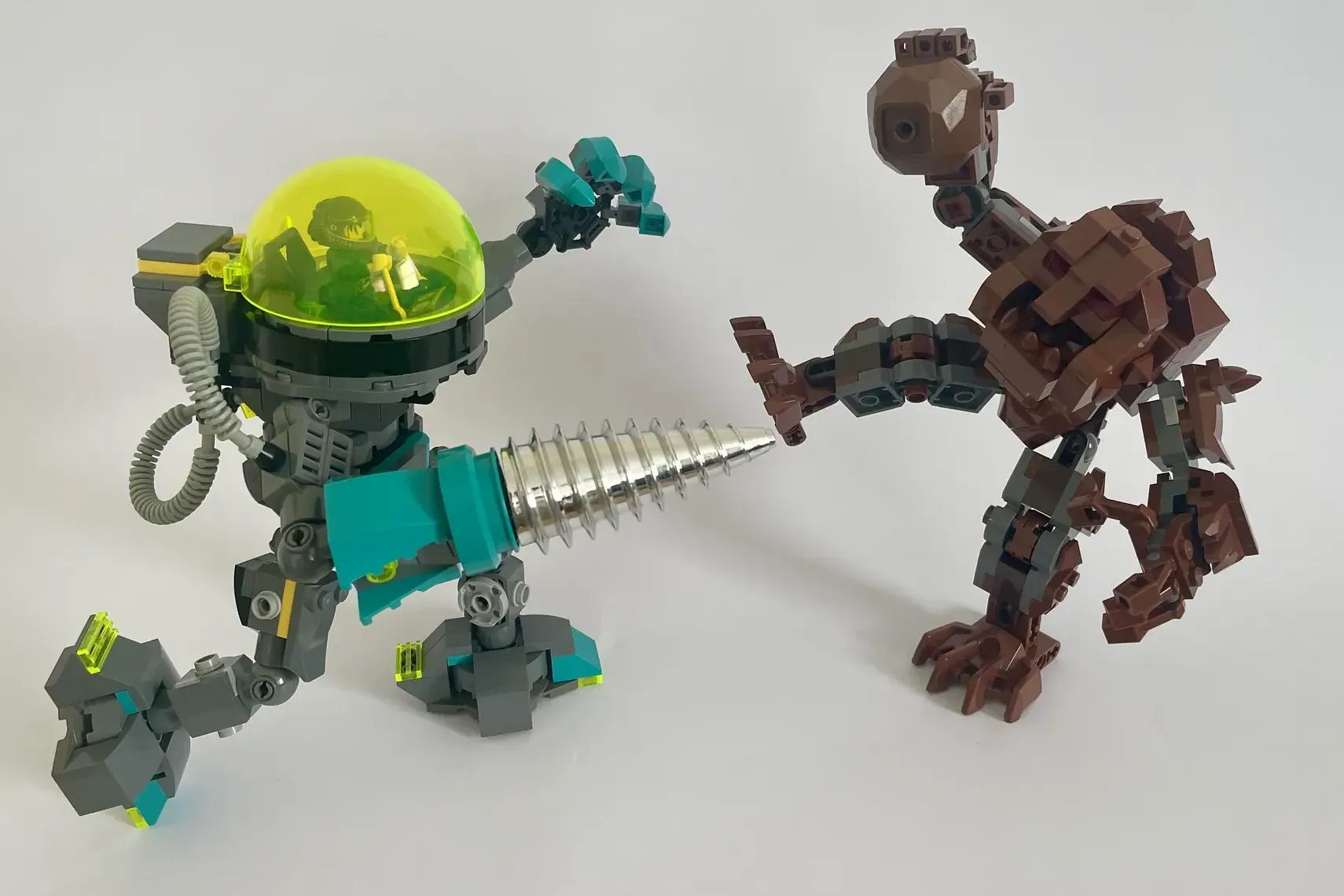 Mining Mech vs Rock Monster | LEGO® Ideas