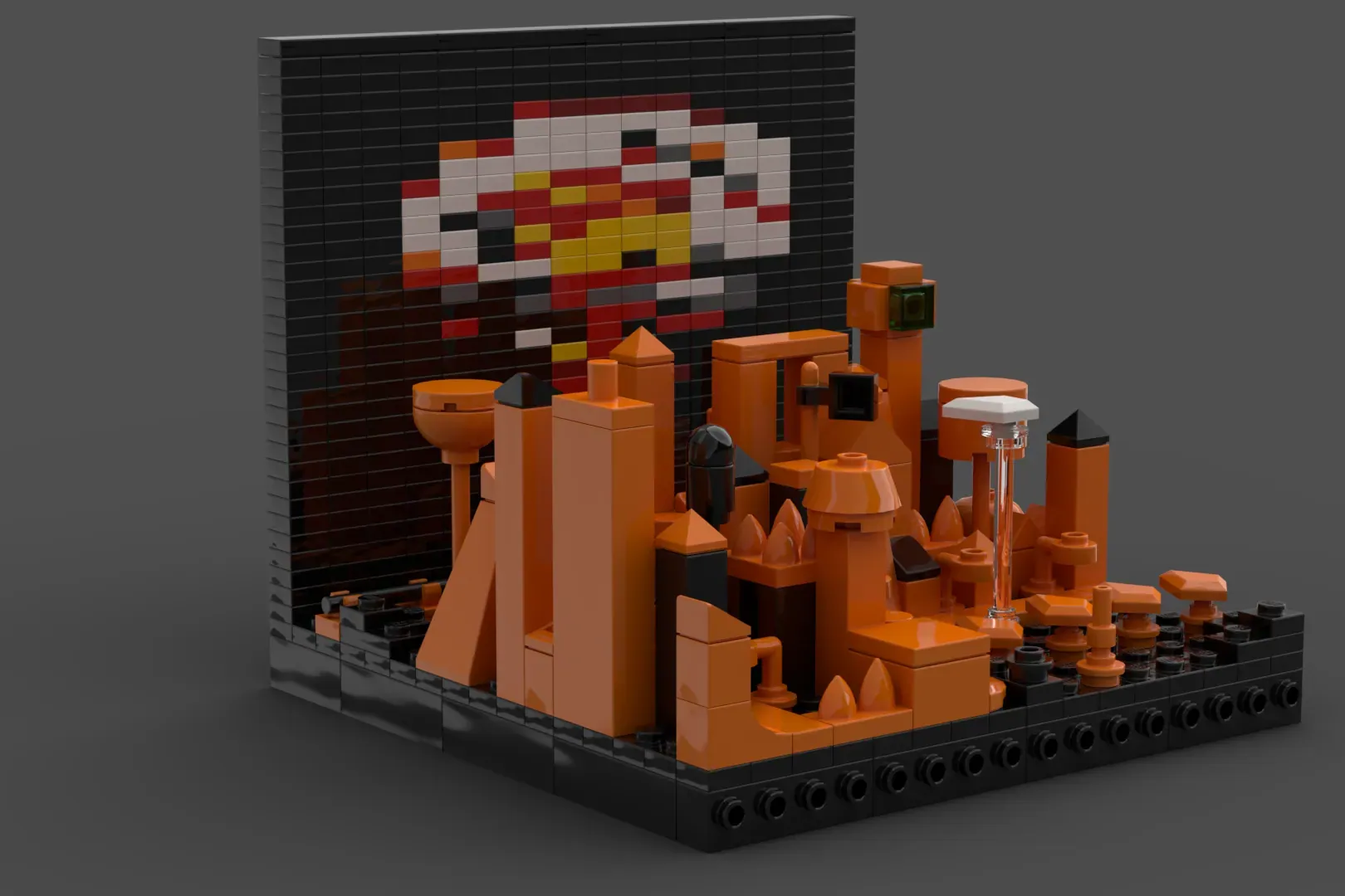 Ember City – The Last Light of a Forgotten World | LEGO® Ideas