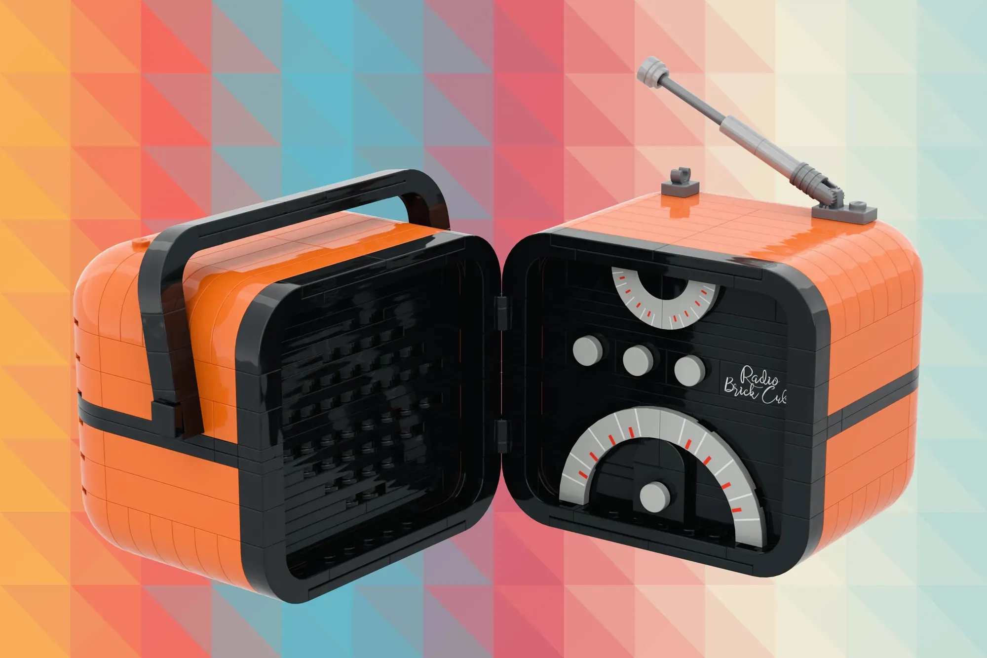 Radio Brick Cube | LEGO® Ideas