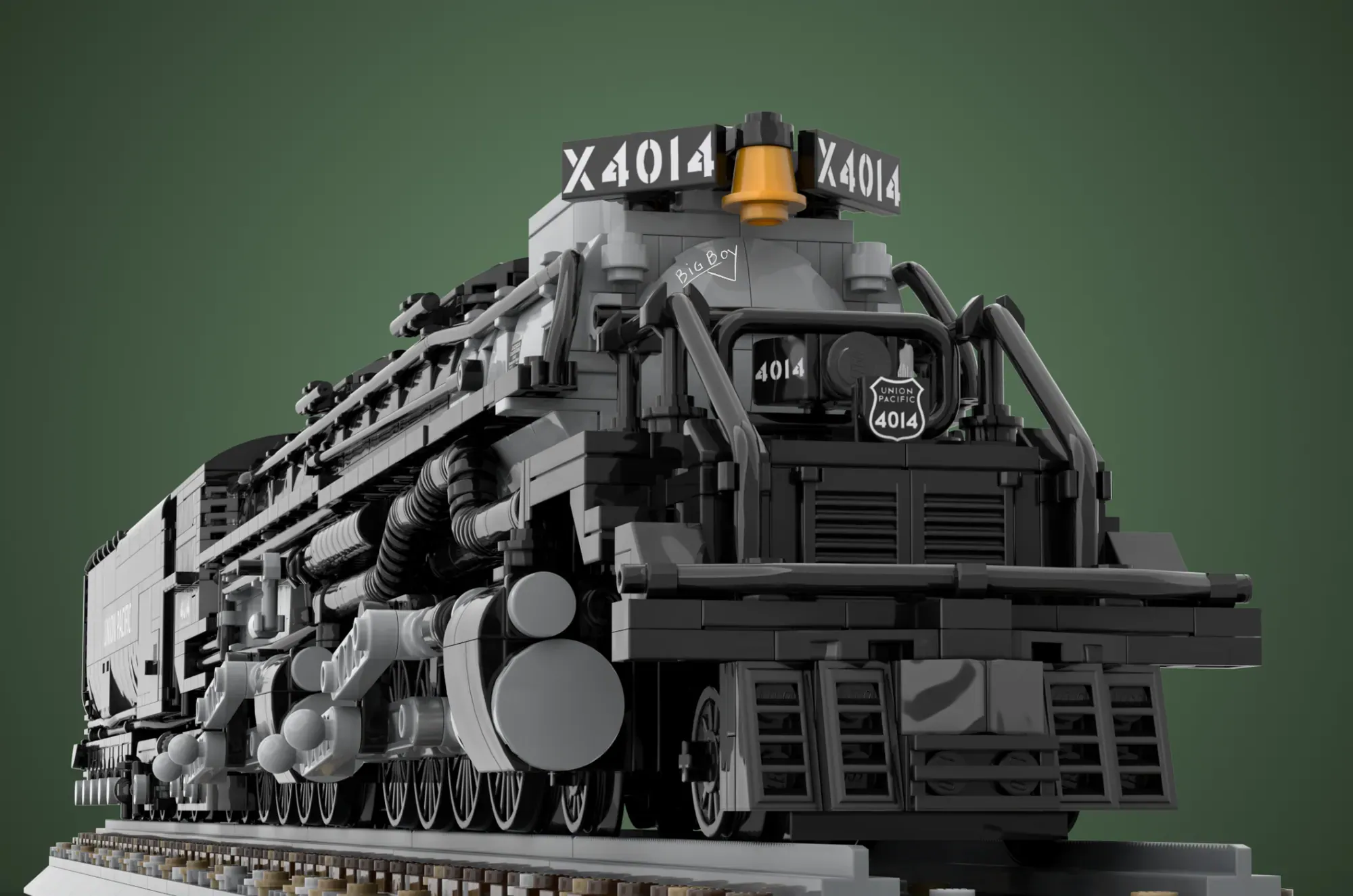 "Big Boy" Union Pacific #4014 - The Biggest Steam Locomotive in the ...