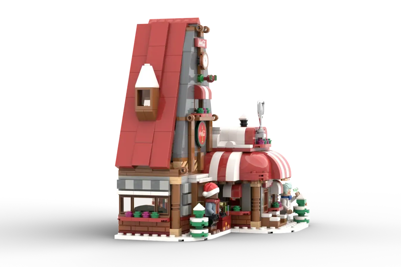 Coca Cola's Holidays Street | LEGO® Ideas