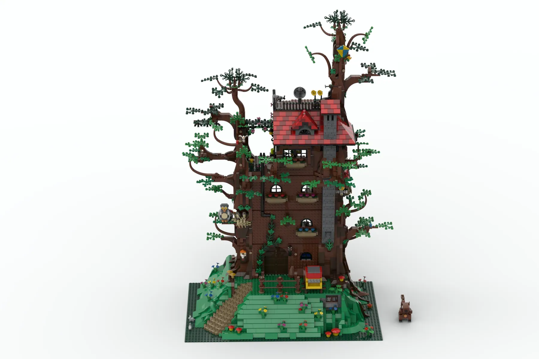 The Squirrel House | LEGO® Ideas