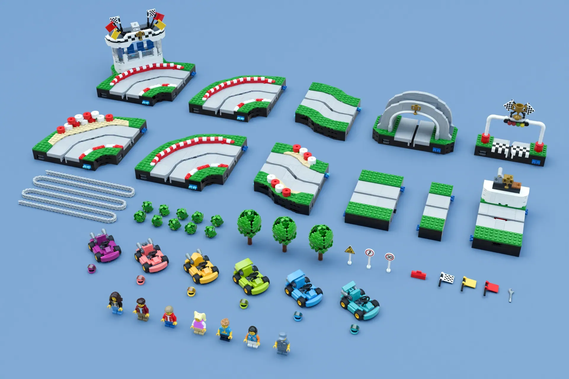 3-2-1 Go-Karts! | LEGO® Ideas