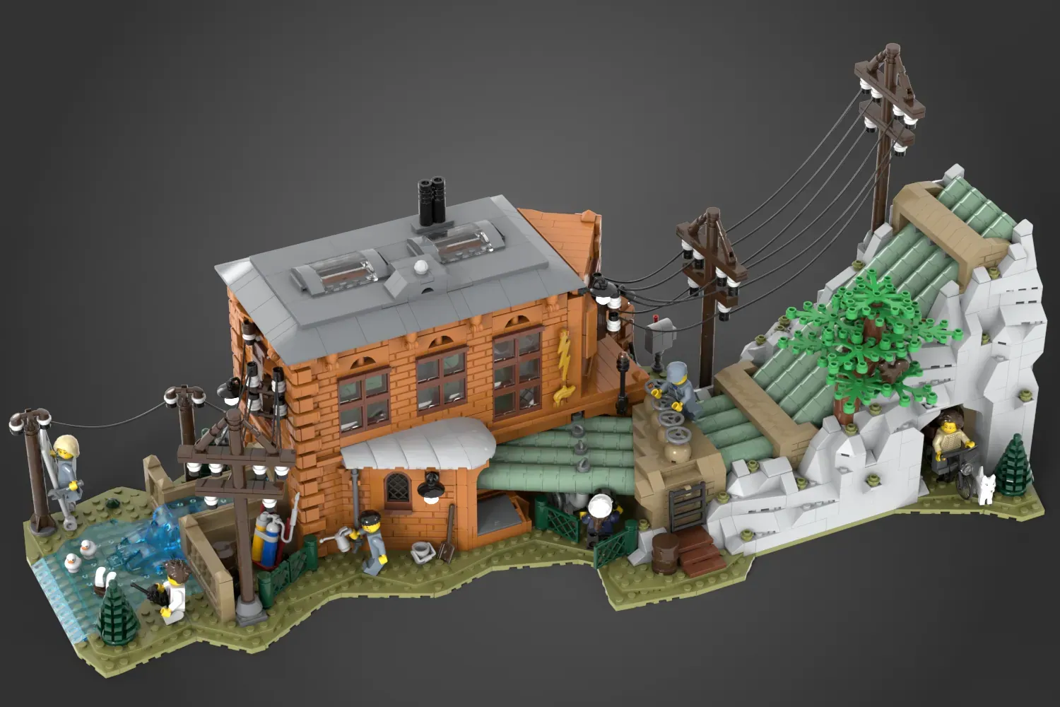 Hydroelectric Power Plant | LEGO® Ideas
