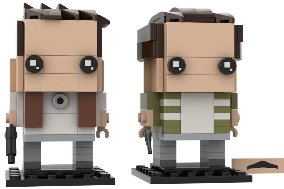 Uncharted Brickheadz - Nathan Drake and Sully | LEGO® Ideas
