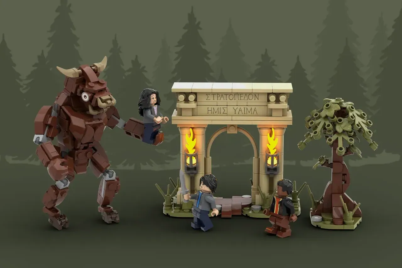 Percy Jackson and the Olympians - The Attack of the Minotaur | LEGO® Ideas