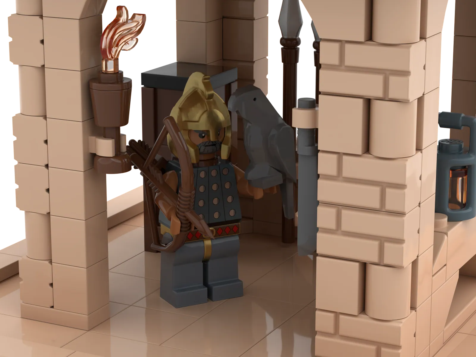 Ancient Indian Fort Watchtower | LEGO® Ideas