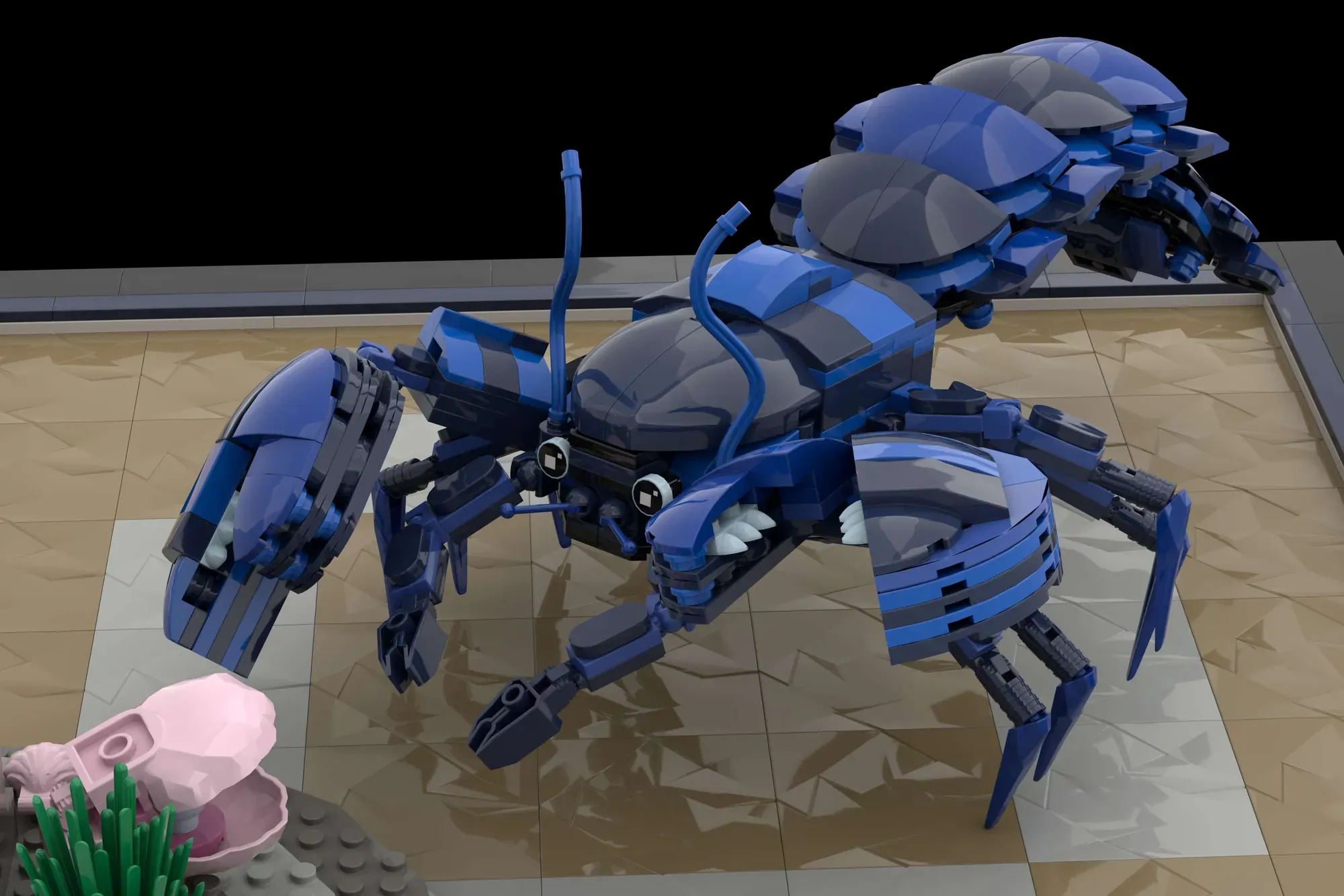 Cutie, the Blue Lobster | LEGO® Ideas