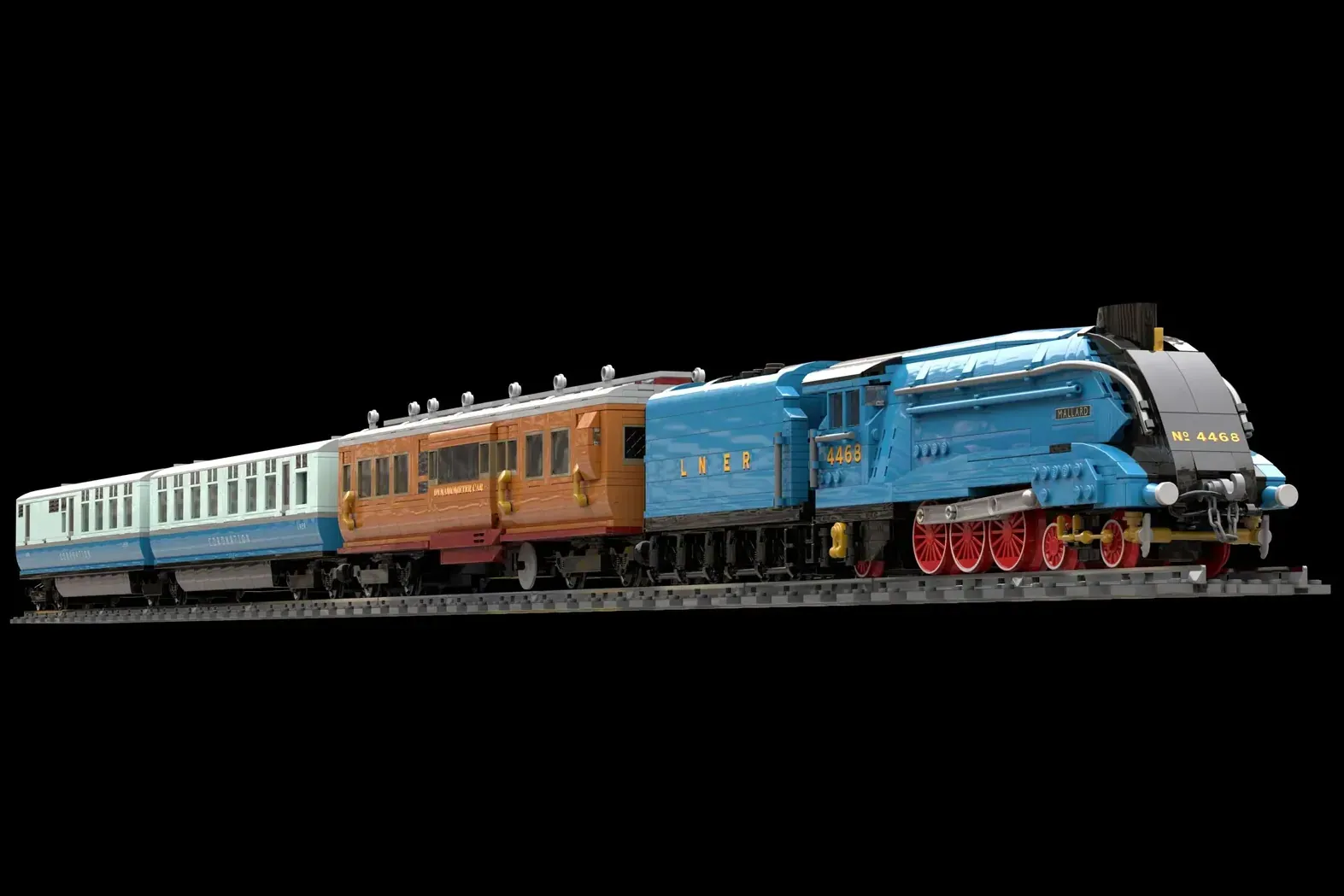 LNER A4 Class Mallard No. 4468 'Recordbreaker' Steam Train | LEGO® Ideas