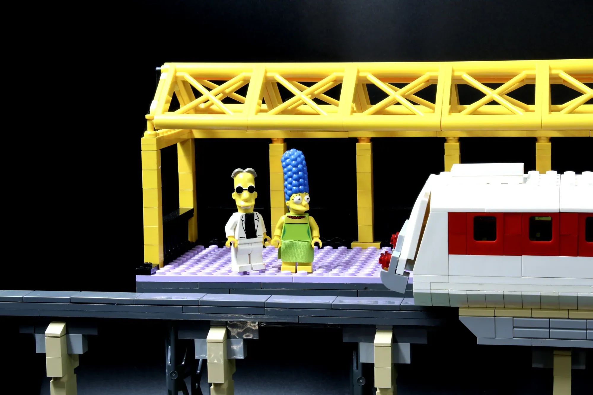 The Springfield Monorail Station | LEGO® Ideas