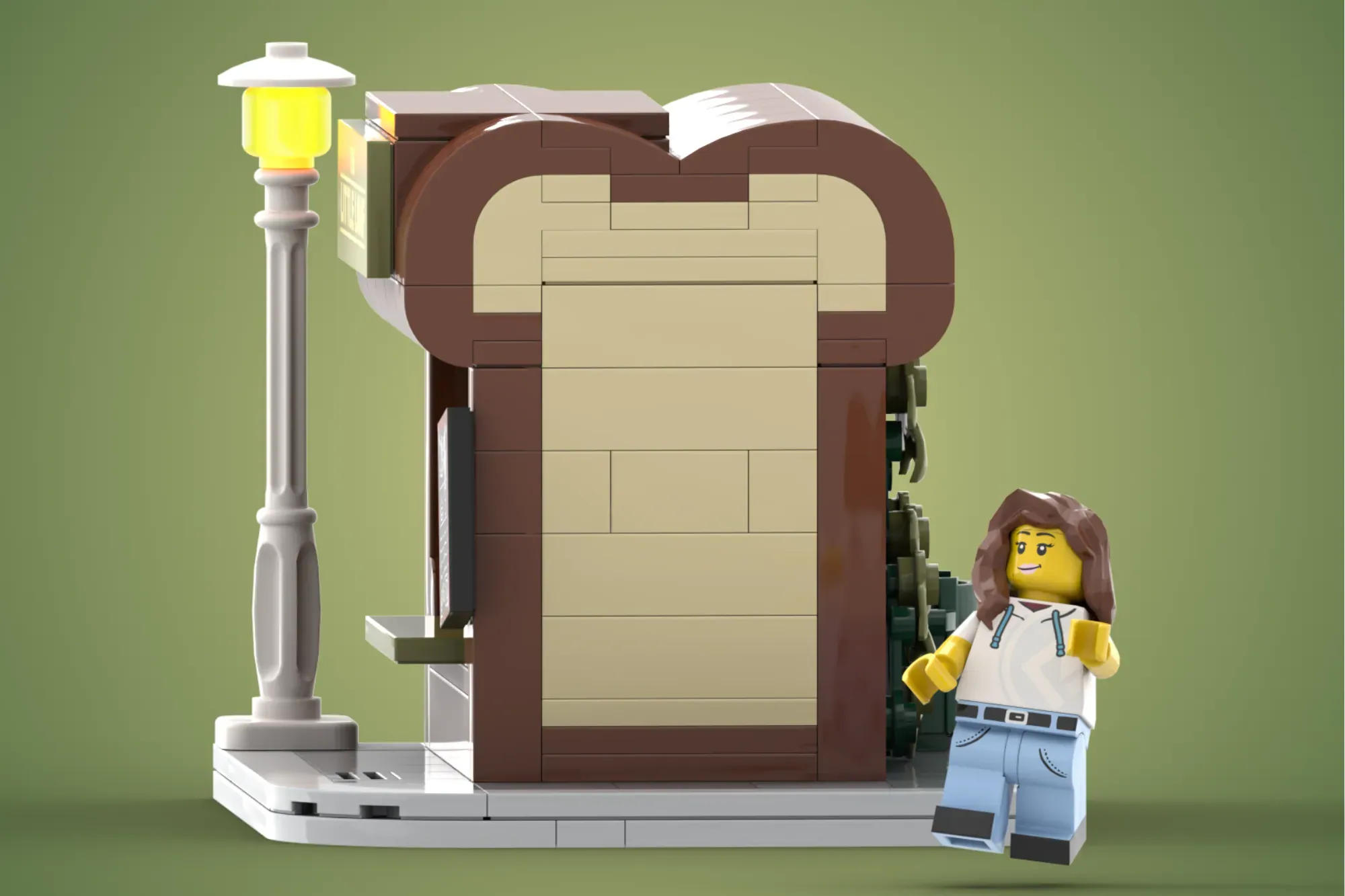 The Little Loaf - The Bakery of Modular St. | LEGO® Ideas