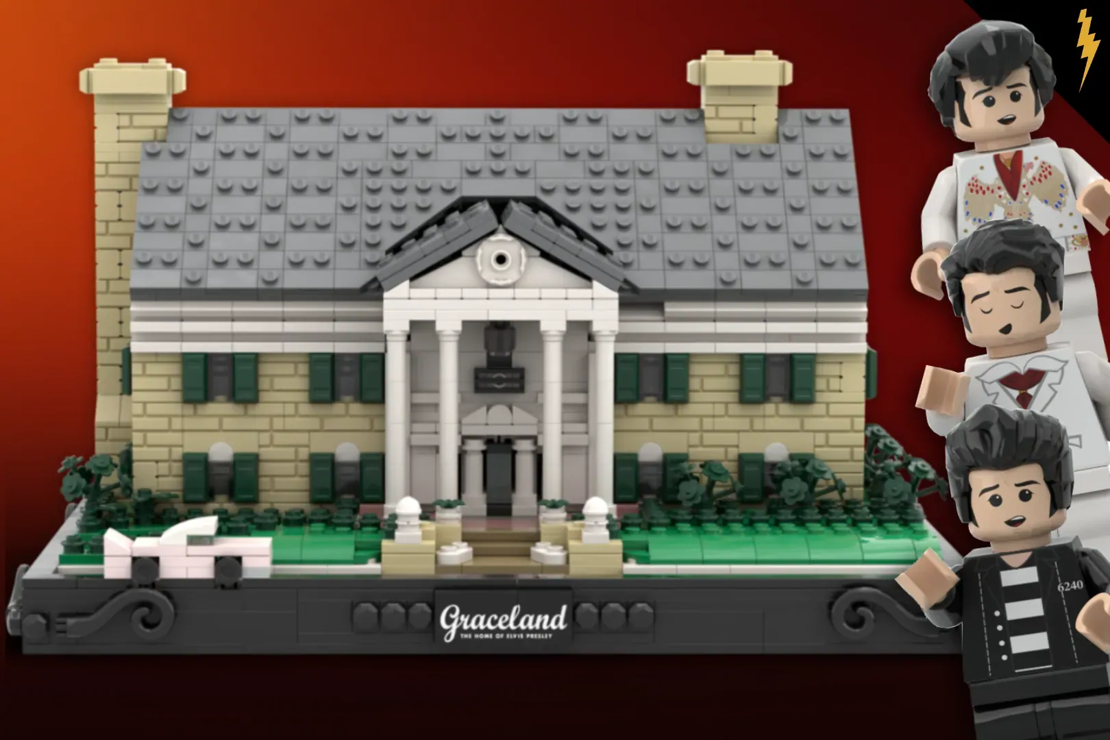 Elvis Presley Graceland Mansion ⚡️ | LEGO® Ideas