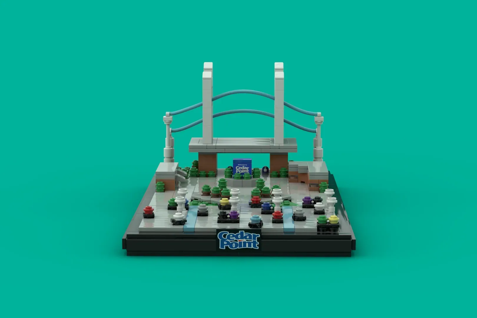 Cedar Point Entryway: Gate Keeper | LEGO® Ideas