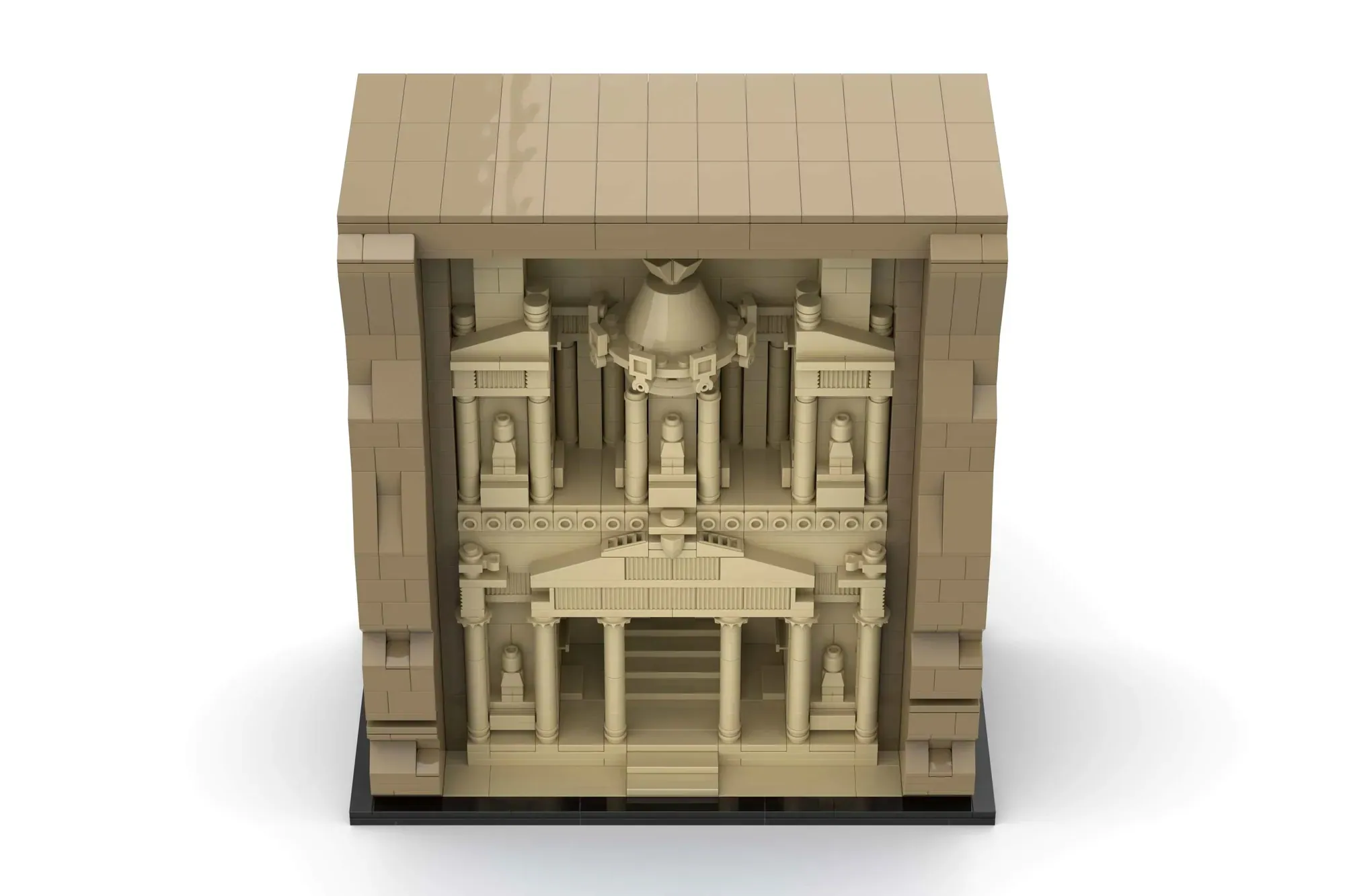 Al Khazneh Al Faroun (Treasury Palace - PETRA) | LEGO® Ideas