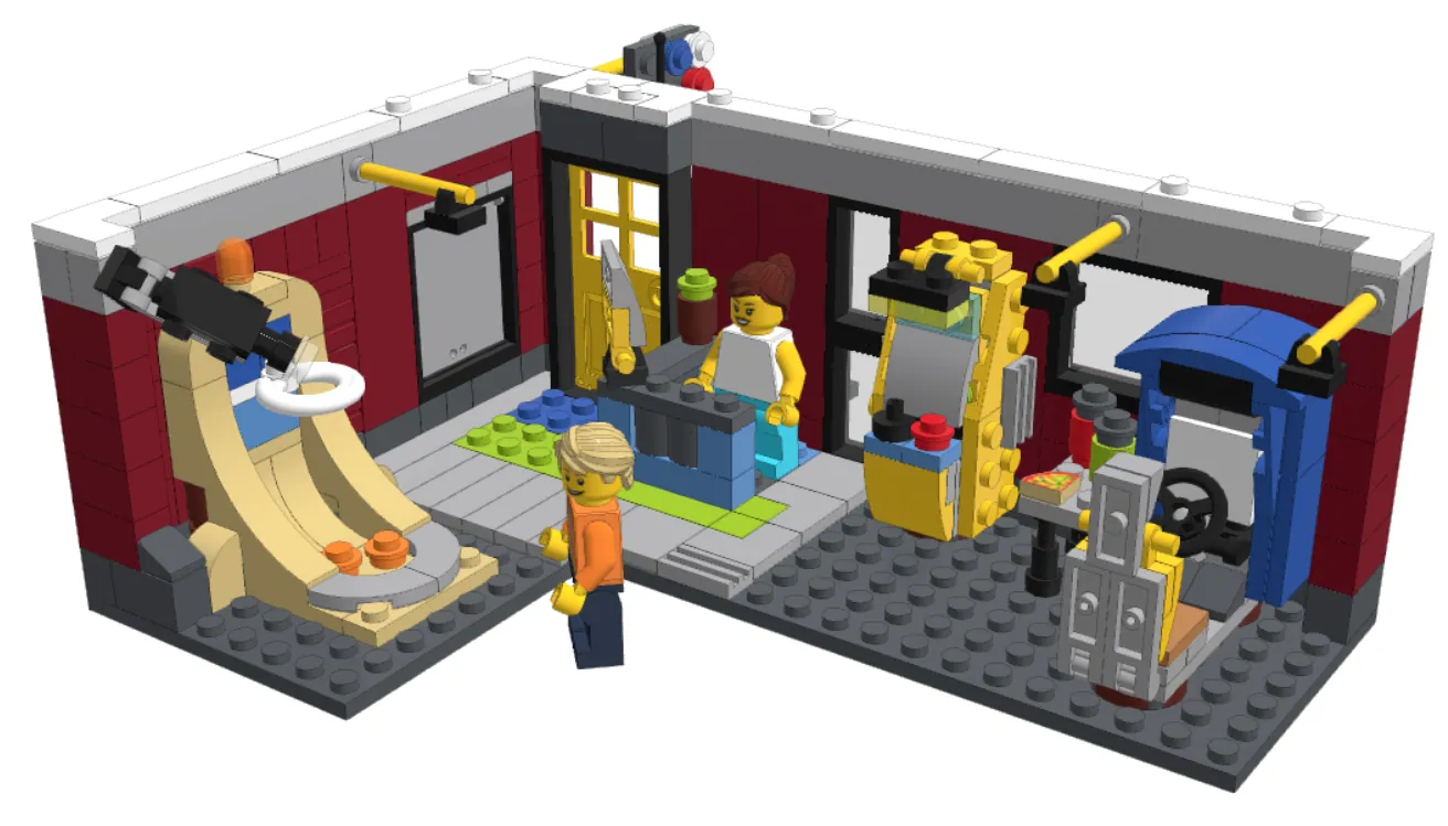 Arcade and Pizza Parlor | LEGO® Ideas