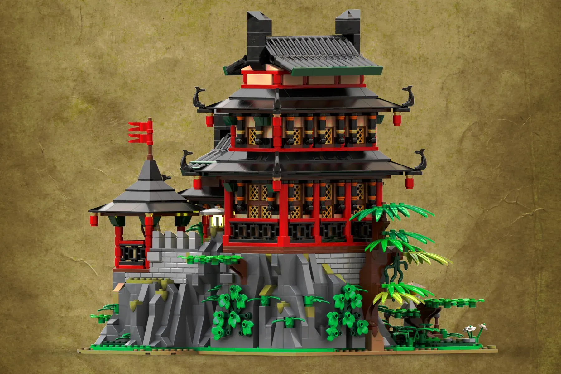 Red Dragon Castle | LEGO® Ideas