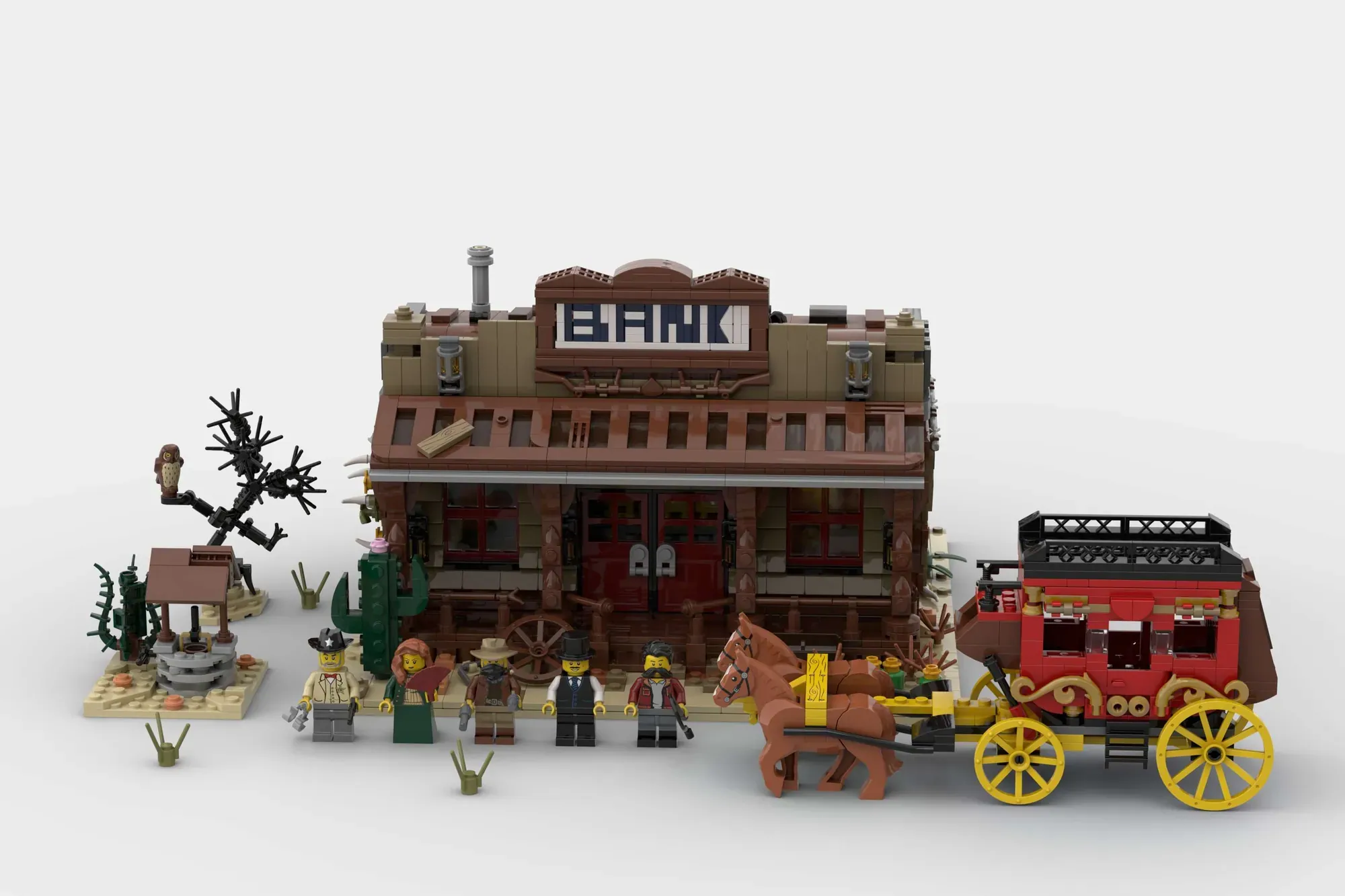 Old Western Bank | LEGO® Ideas